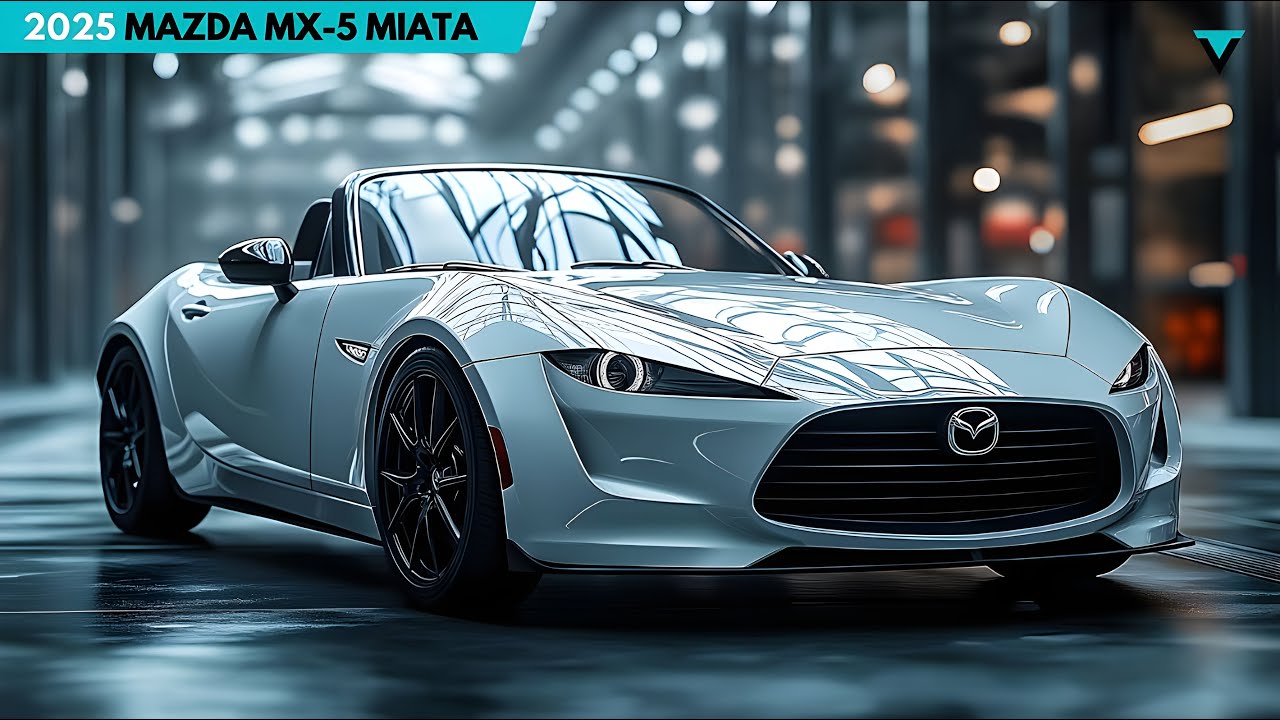 New 2025 Mazda MX-5 Miata Revealed - Will experience many improvements ...
