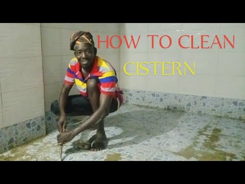 HOW TO CLEAN CISTERN ( Underground Water Tank ) #Queensguesthouse # ...