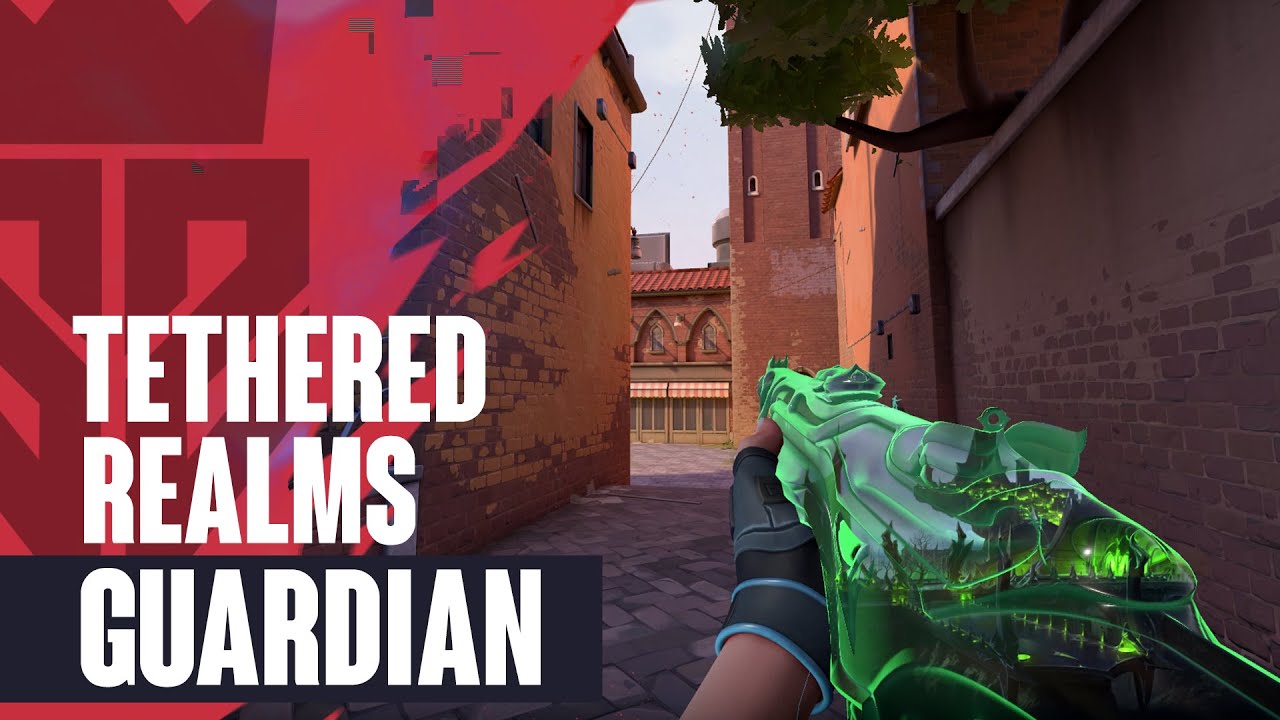 Tethered Realms Guardian Skin Showcase - Valorant Tethered Realms Skins ...
