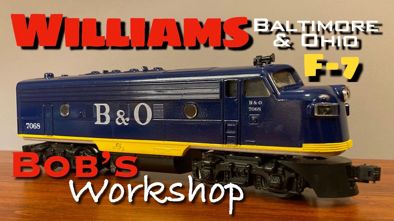 Williams F7 Custom Baltimore & Ohio Diesel like the Duke Holiday Trains ...