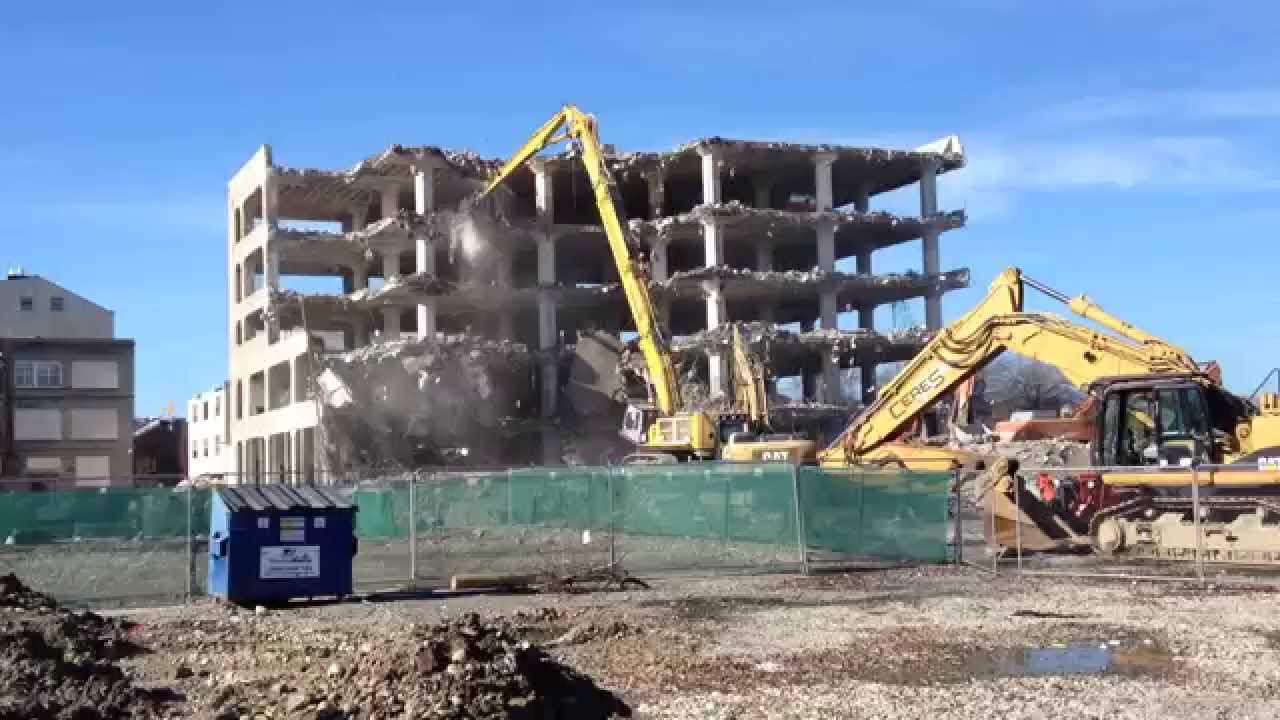 Amazing Construction and Demolition in Christchurch - YouTube