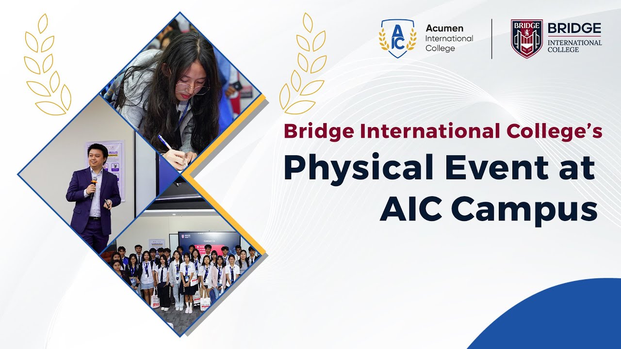 𝐇𝐢𝐠𝐡𝐥𝐢𝐠𝐡𝐭𝐬 𝐨𝐟 𝐁𝐫𝐢𝐝𝐠𝐞 𝐈𝐧𝐭𝐞𝐫𝐧𝐚𝐭𝐢𝐨𝐧𝐚𝐥 𝐂𝐨𝐥𝐥𝐞𝐠𝐞’𝐬 𝐏𝐡𝐲𝐬𝐢𝐜𝐚𝐥 𝐄𝐯𝐞𝐧𝐭 𝐚𝐭 𝐀𝐈𝐂🎓🇹🇭 ...
