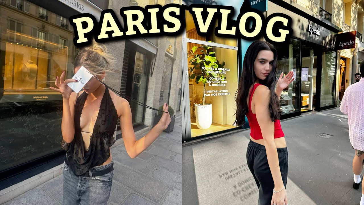 PARIS VLOG !!! + WE SAW MILEY - YouTube