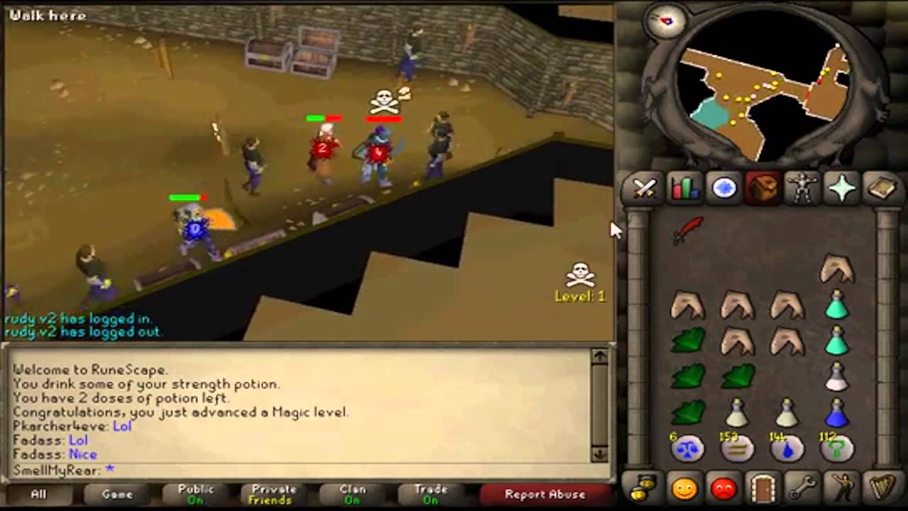 Runescape 2007 Trolling - YouTube