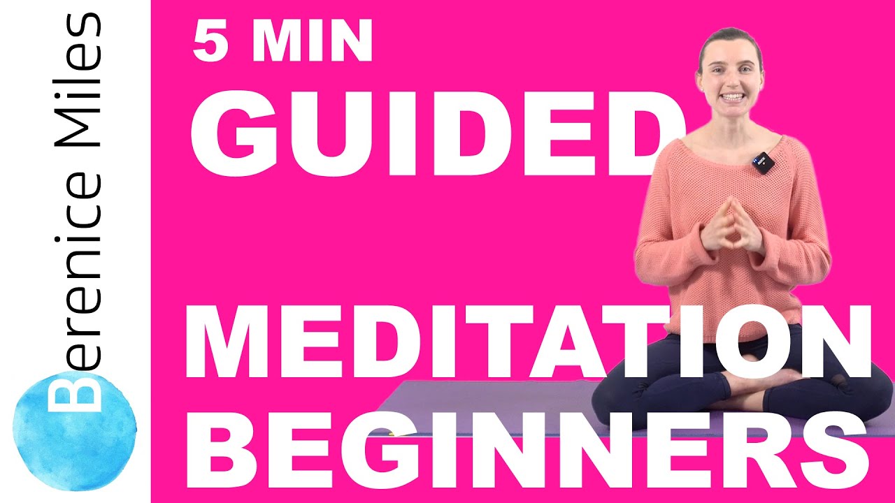 EASY GUIDED MEDITATION (5 Minute Mindfulness Meditation to practice ...