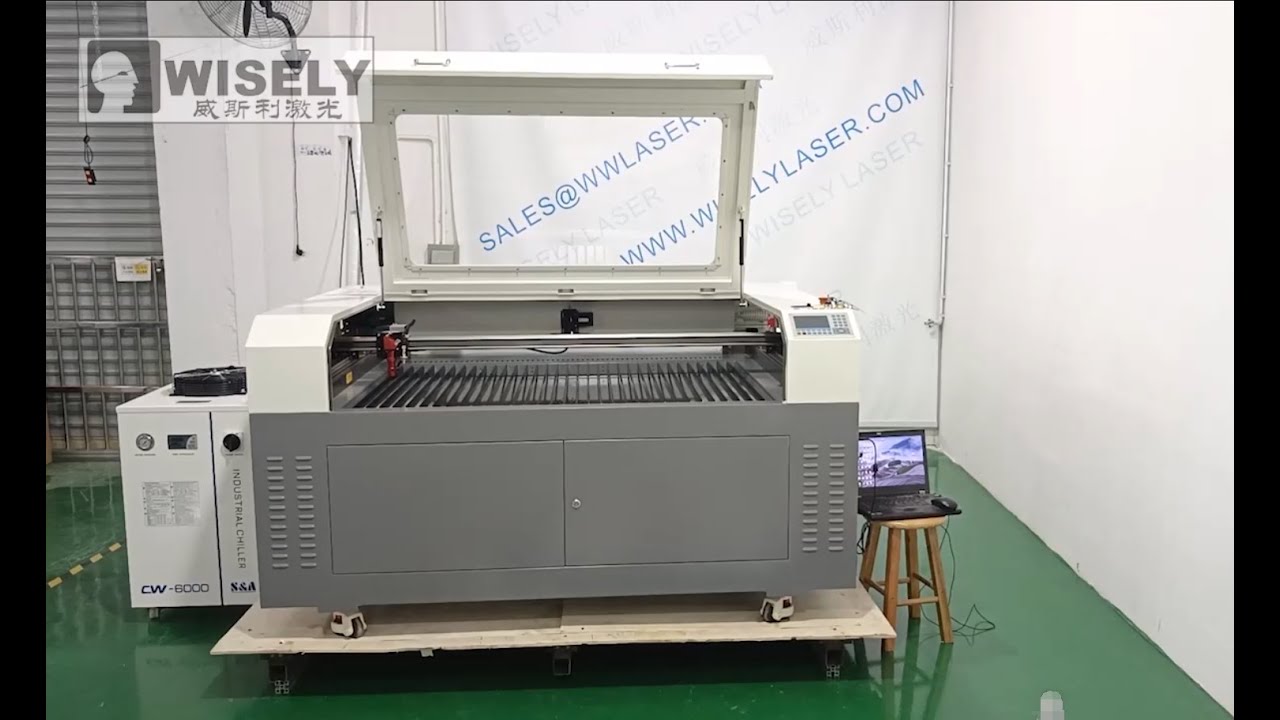 Installation and Operation - 1390HS CO2 Laser Cutter - YouTube