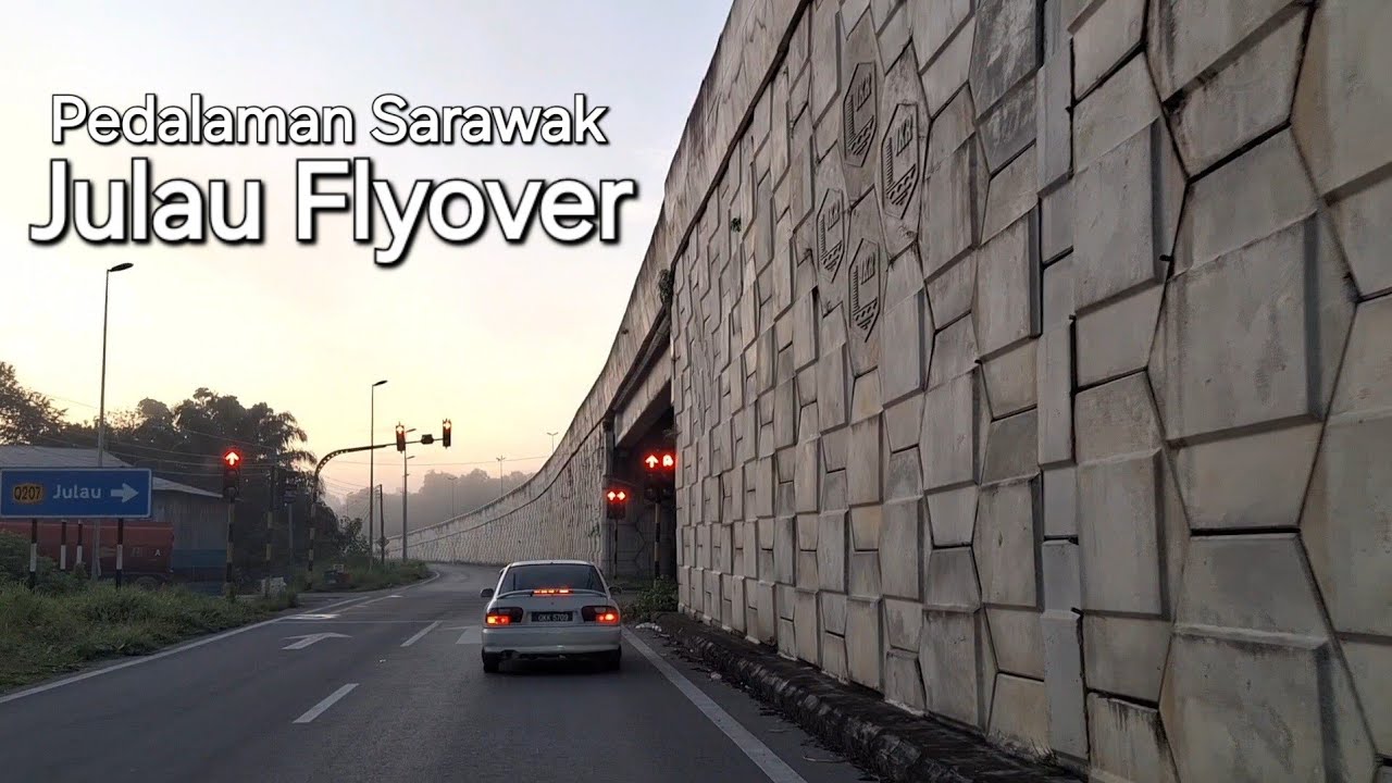 Sarawak rural🚙Jalan Julau menuju Pekan dari simpang Pan Borneo pada ...