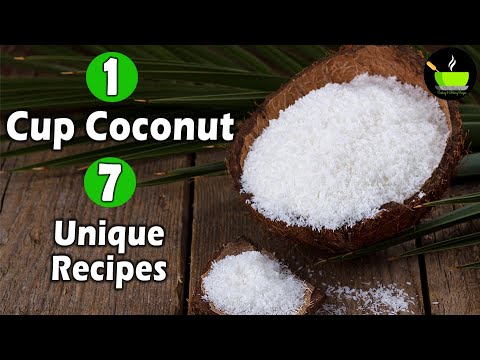 1 Cup Coconut 7 Unique and Delicious Recipes - YouTube
