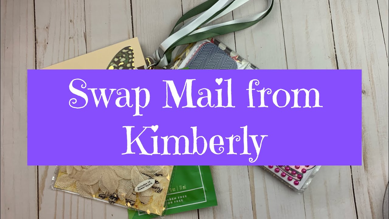 Swap Mail from Kimberly! 🌸 - YouTube