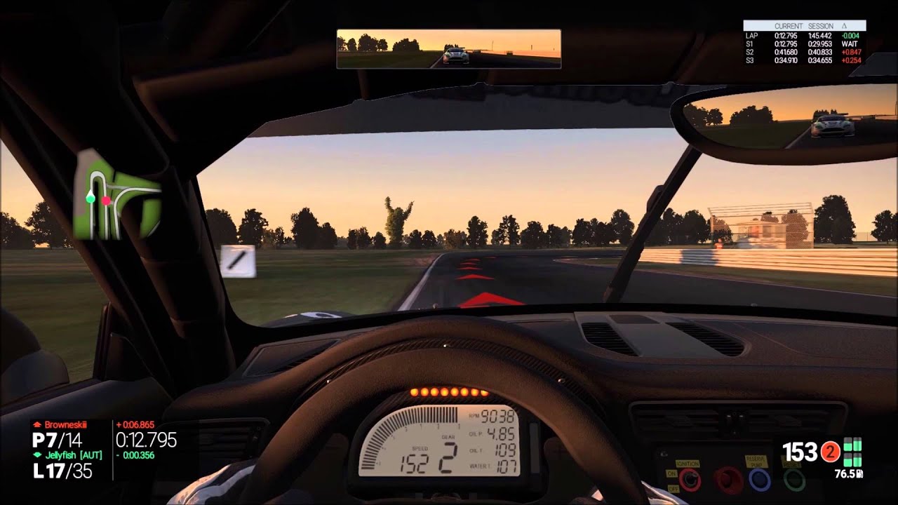 PCars AOR PC GT3 Elite Season 3 - R8 - Snetterton 300 - Highlights - YouTube
