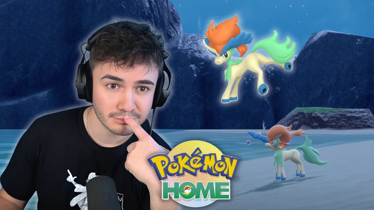 Johnstone unlocks the Pokemon HOME shiny KELDEO reward - YouTube
