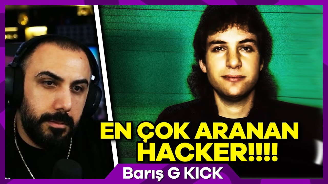 BARIŞ G - DÜNYANIN EN ÜNLÜ HACKER'I - Kevin Mitnick İZLİYOR | Barış G ...