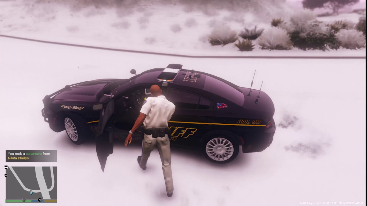 Gta 5 (LSPDFR) Los Santos County Sheriff Patrol LSSD Charger - YouTube