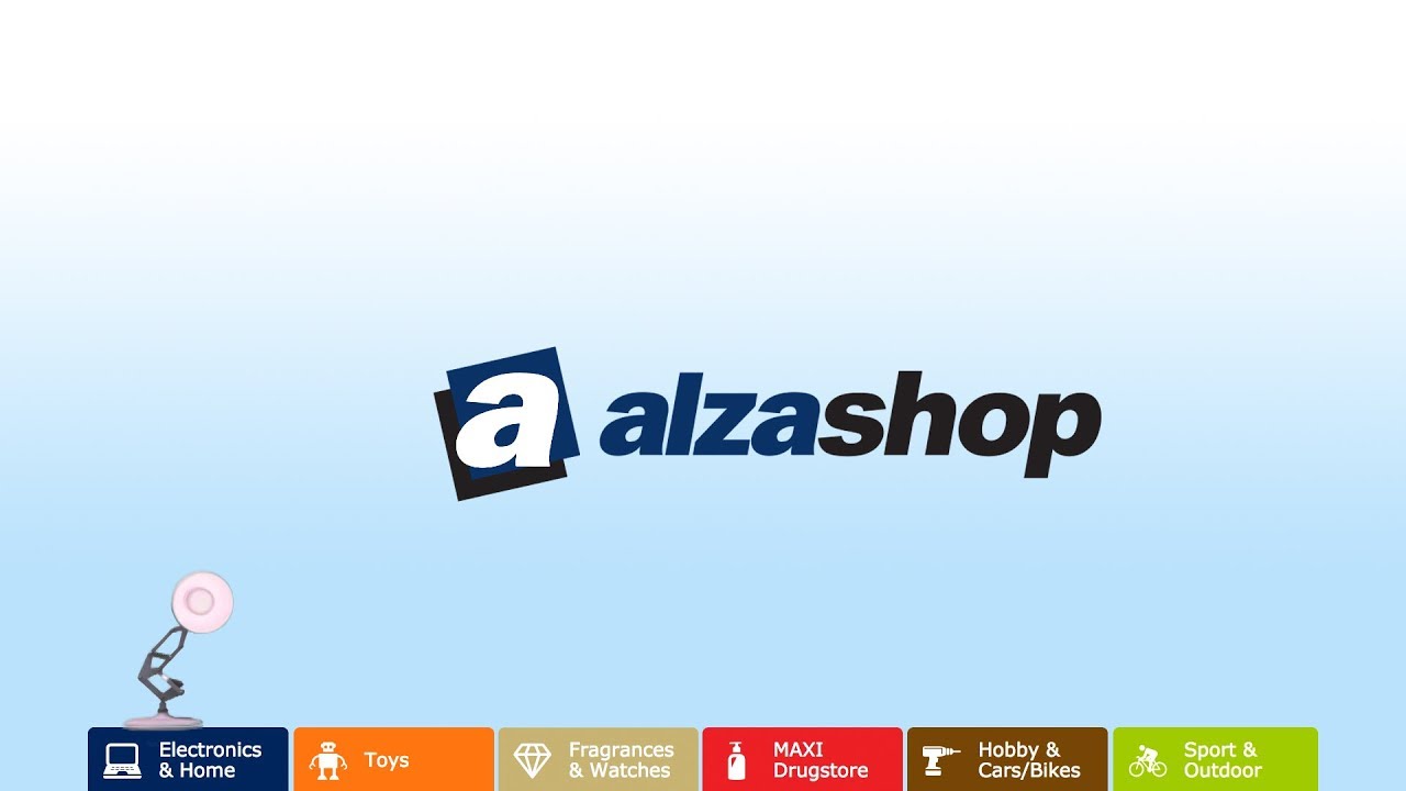 Alza Shop Logo Spoof Luxo Lamp - YouTube