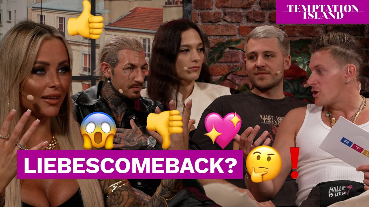 Let's talk about Temptation, Baby!🐍 mit Raffaela, Jeremy, Jade & Marvin ...