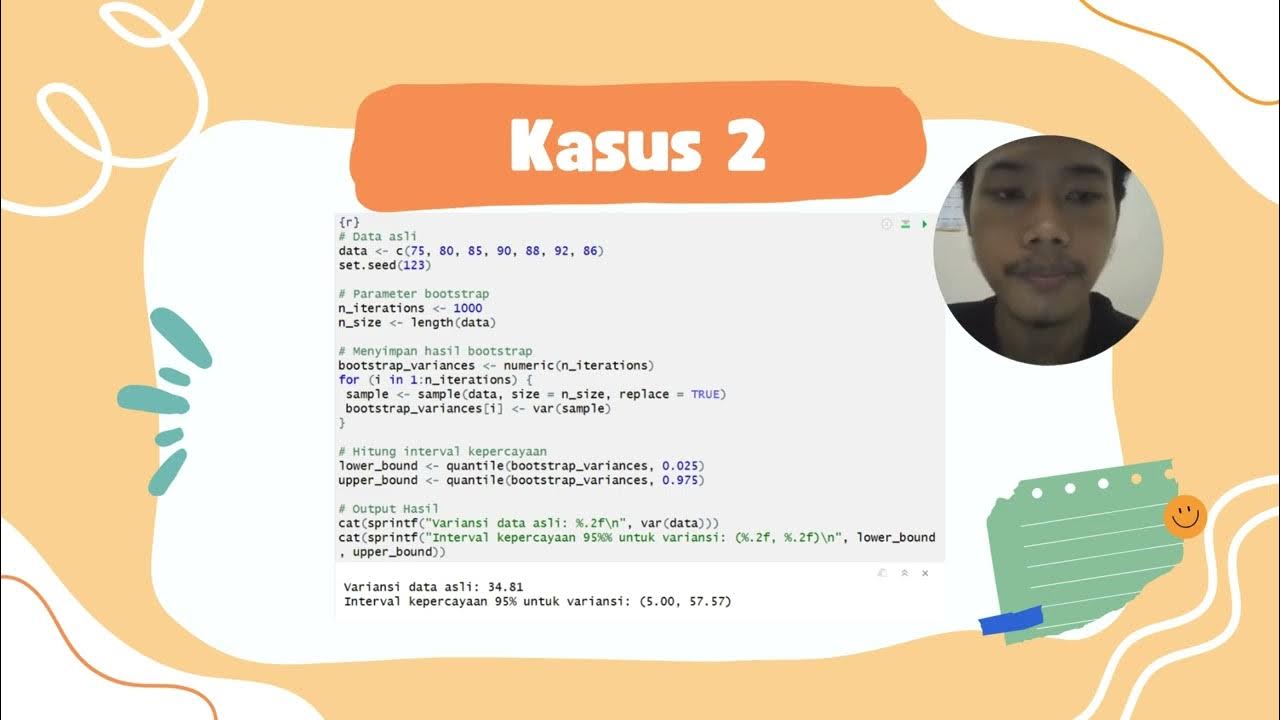 Praktikum Komputasi Statistik | Modul 10 | Resampling Methods : Bootstrap | Kelompok 12 - YouTube