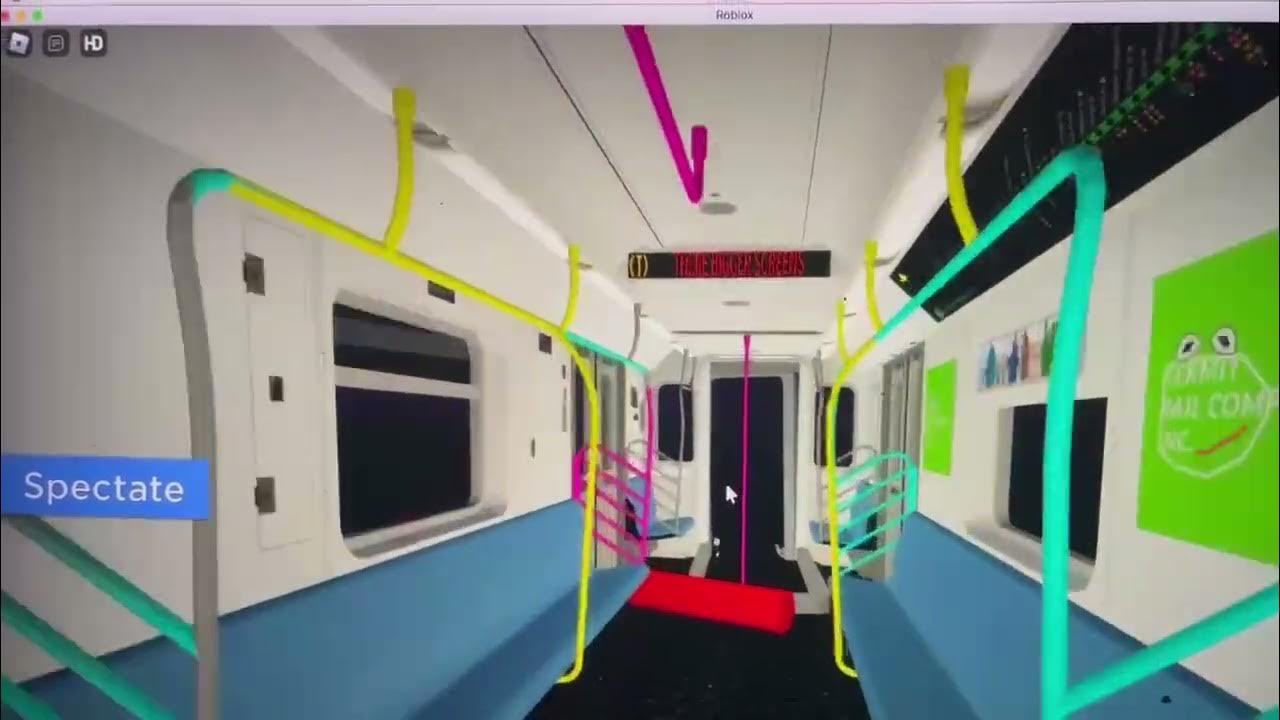 R142B and R142B open Gangway Showcase - YouTube