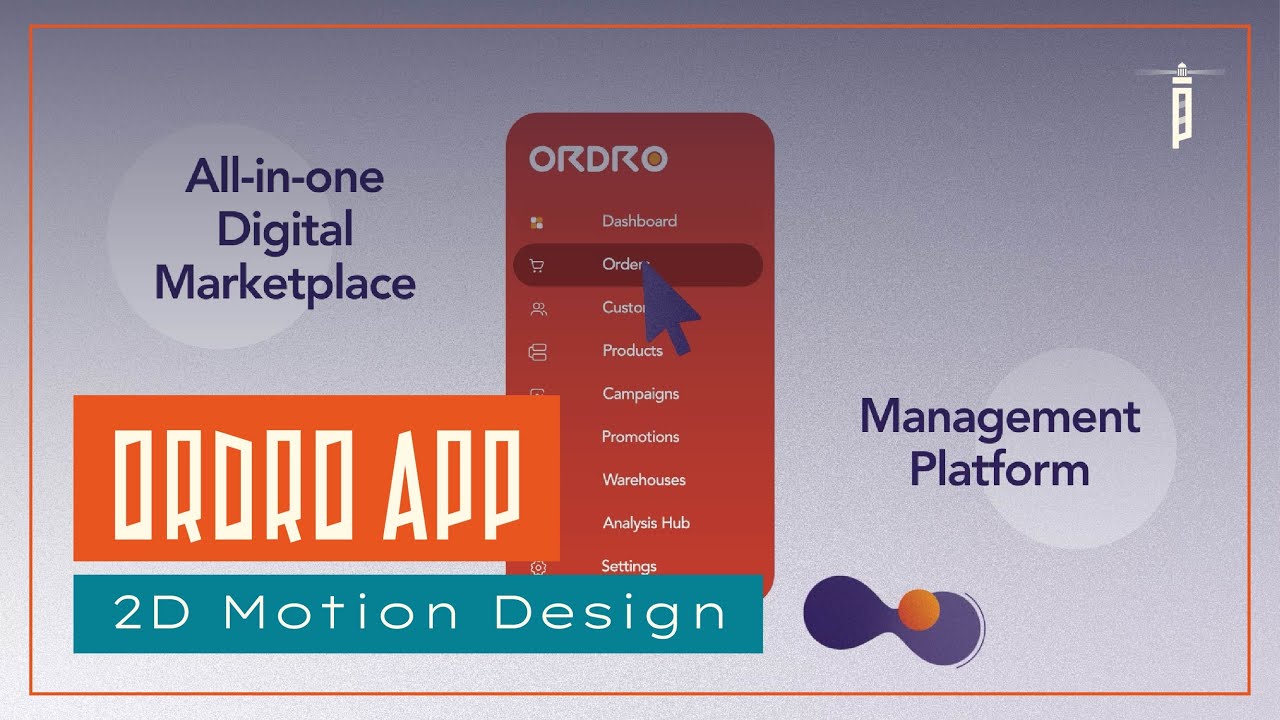 Motion Design | Ordro App | Pharos Digital - YouTube