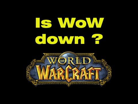 Are world of Warcraft servers down (WoW retrieving realm list)