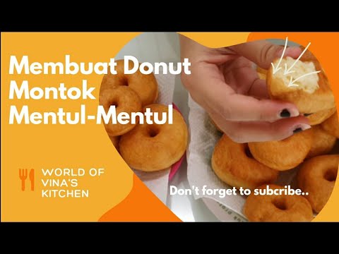 Donat Montok Mentul-Mentul (praktis dan tidak pakai ribet)