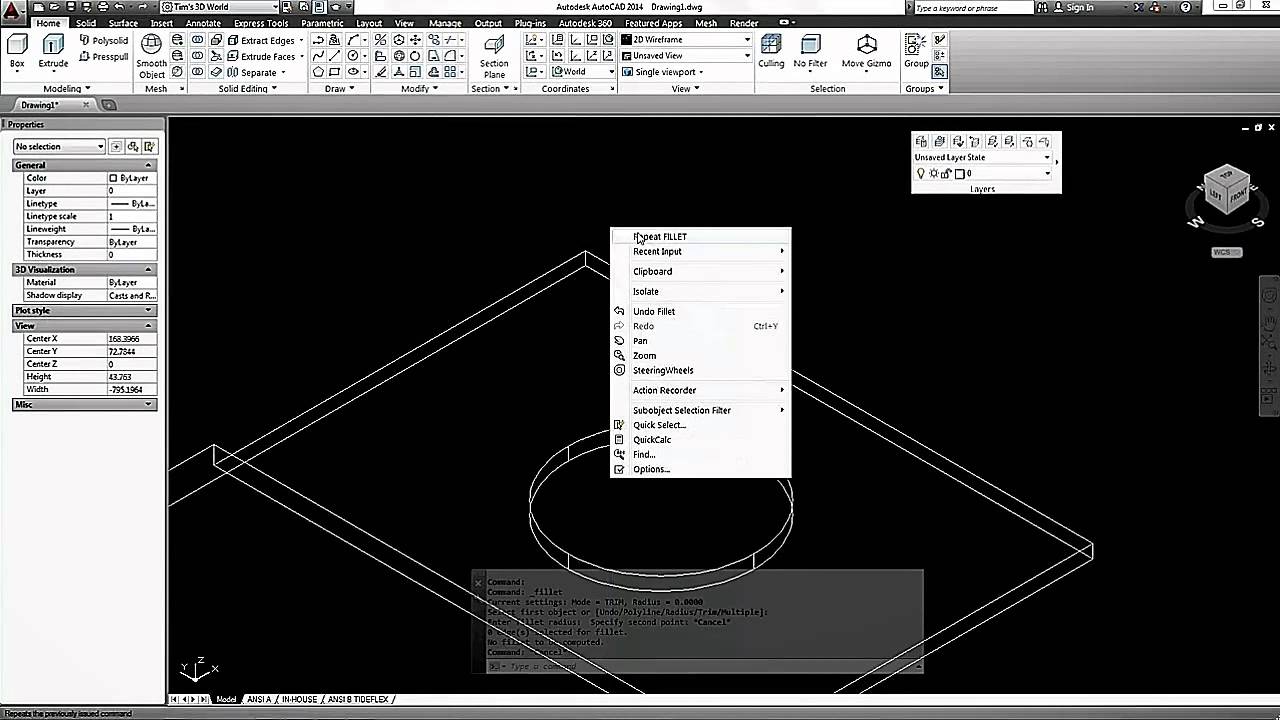 AutoCAD Commands: Extrude and Loft - YouTube