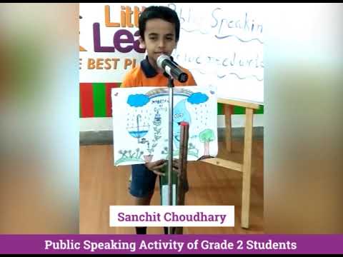 Public Speaking Activity | Grade 2 | Little Leaders International - YouTube