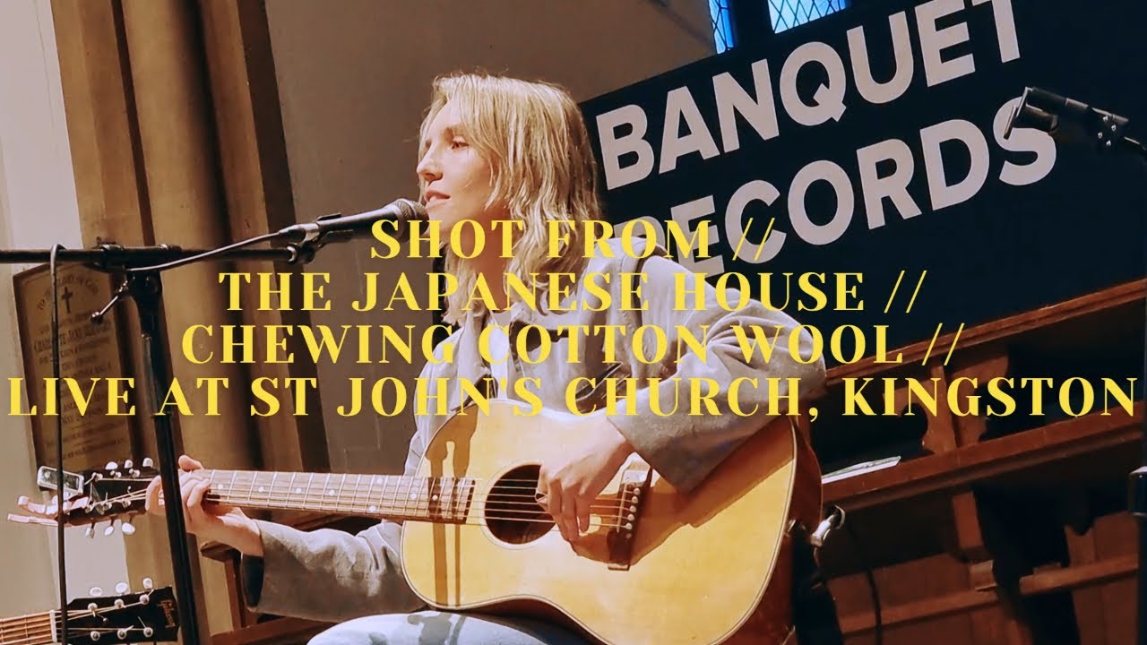 SHOT FROM // THE JAPANESE HOUSE // CHEWING COTTON WOOL // LIVE AT ST ...