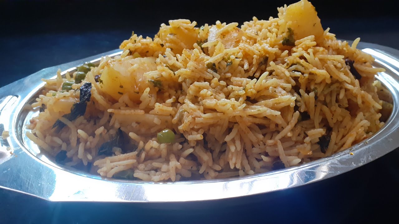 Quick Spicy Masala Pulav | Spicy Pulav | Spicy Rice Dish - YouTube