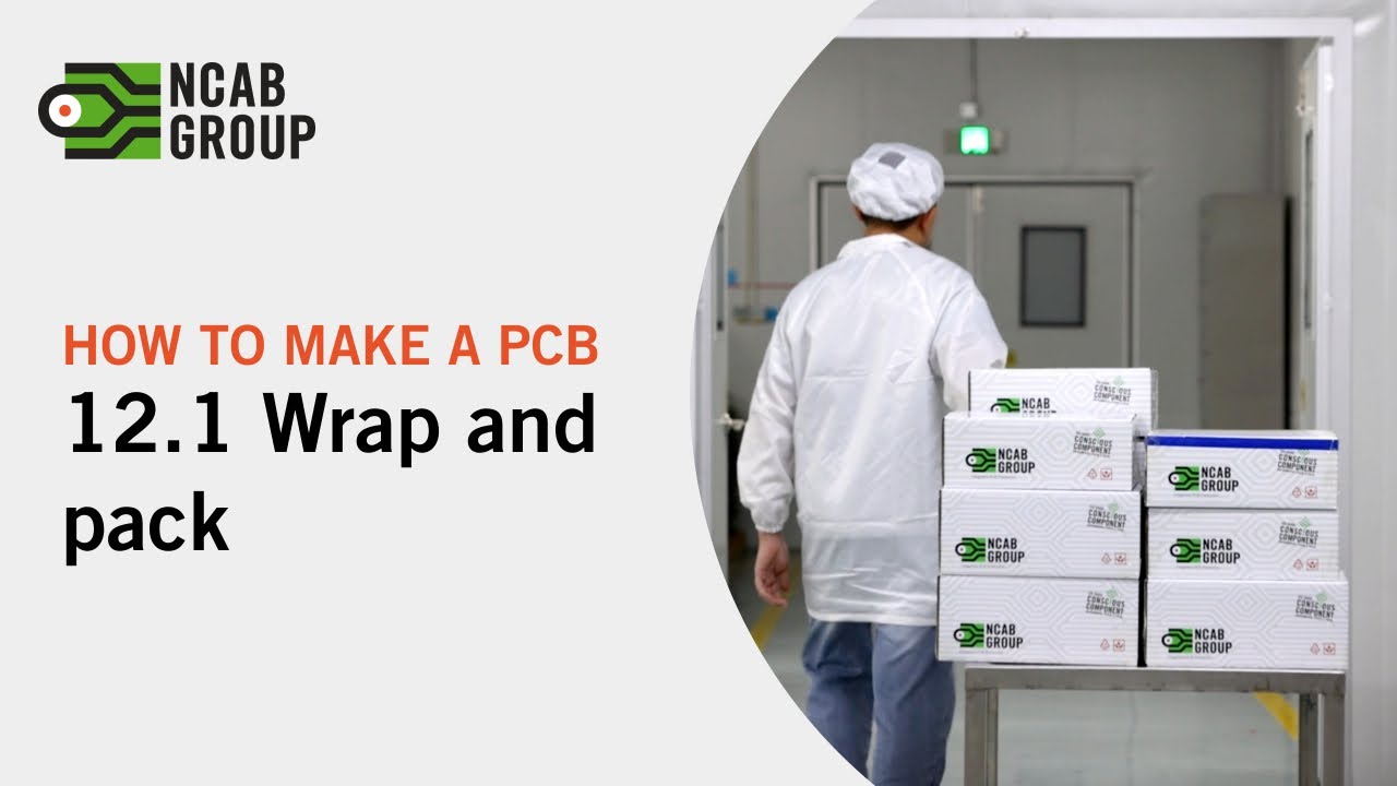 Wrap and pack | How to make a PCB step 12.1 - YouTube
