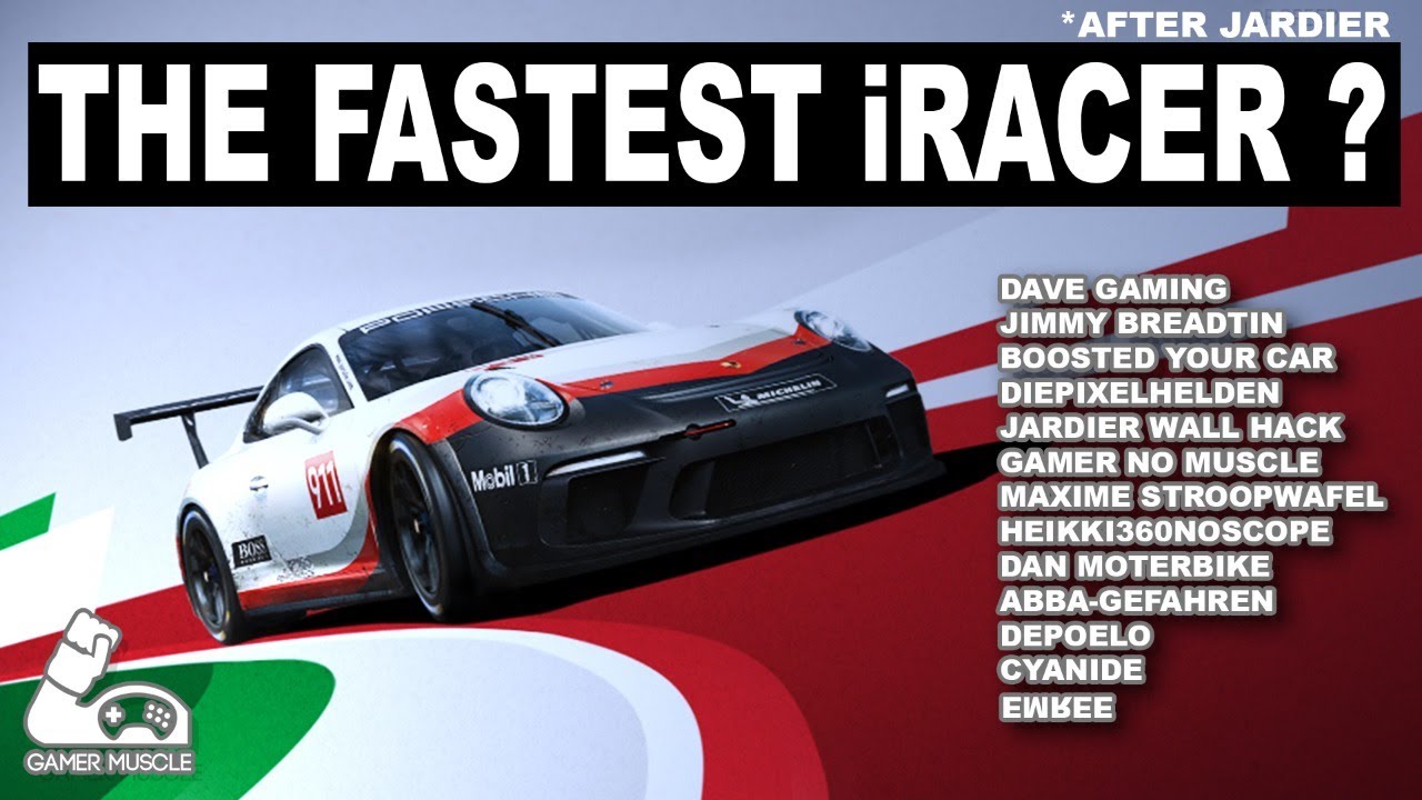 Who is the Fastest iRACER YouTuber ? PESC ALL STARS RACE ! - YouTube