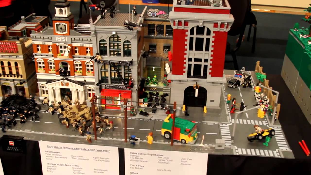 BrisBricks LEGO Expo 2013: Ghostbusters, Trains, Batman and More! - YouTube