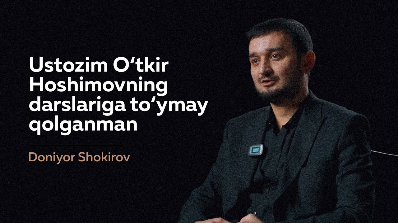 Zakovat intervyu. Rejissor sifatida tanilgan zakovatchi Doniyor ...