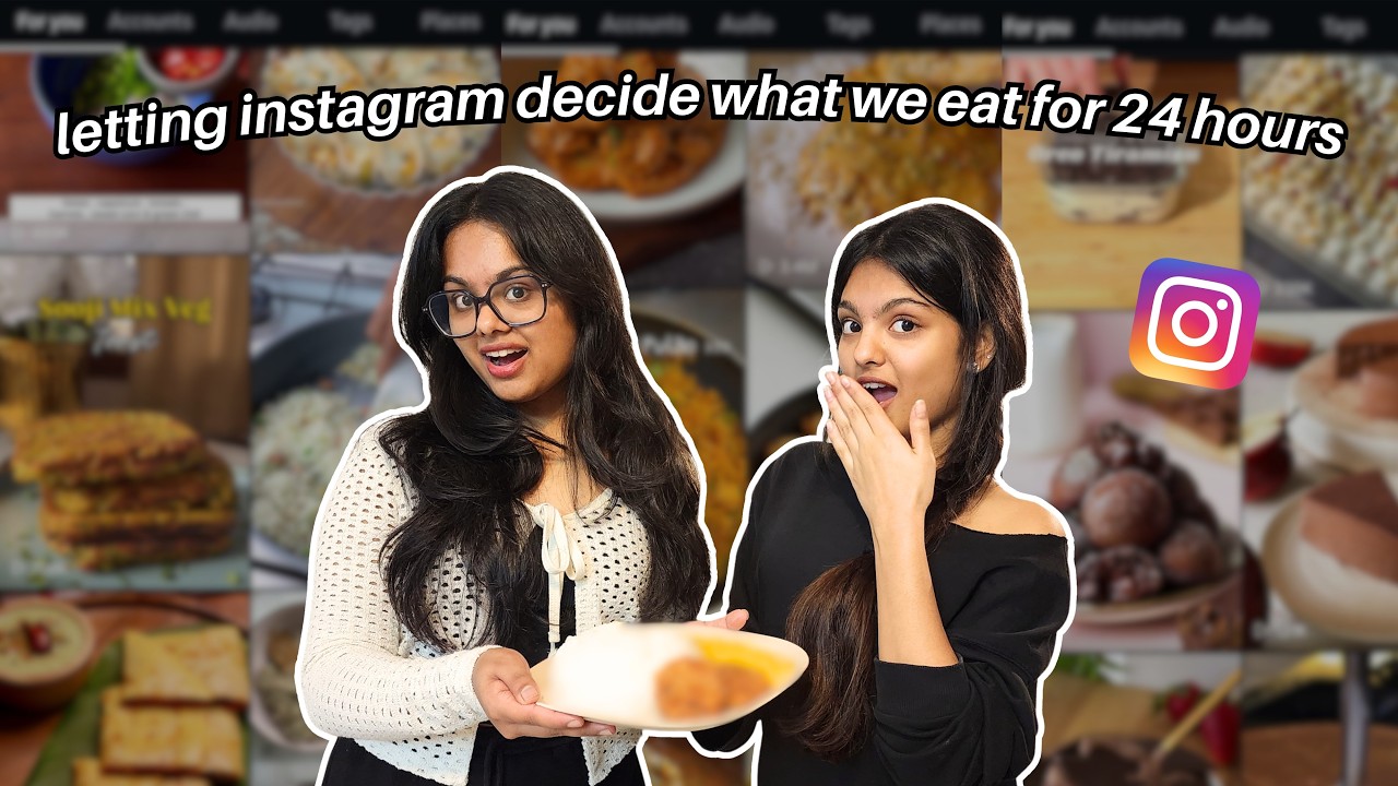 letting instagram decide what we eat for 24 hours!! | Vd-134 ...