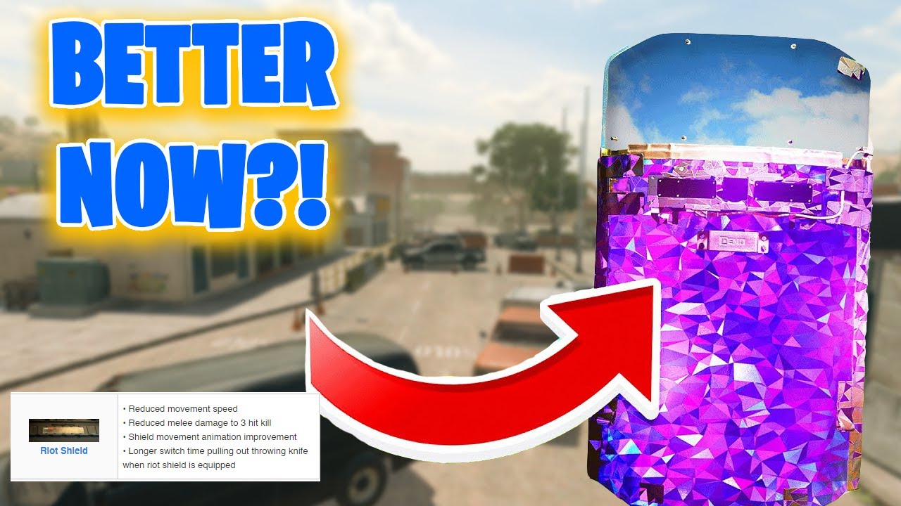 Why the Riot Shield is BETTER than before!! COD MWII - YouTube