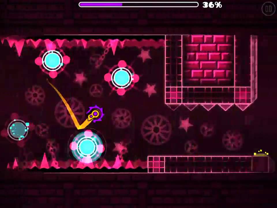 Geometry dash [2.0] Galaxy purple By zhentiMega - YouTube