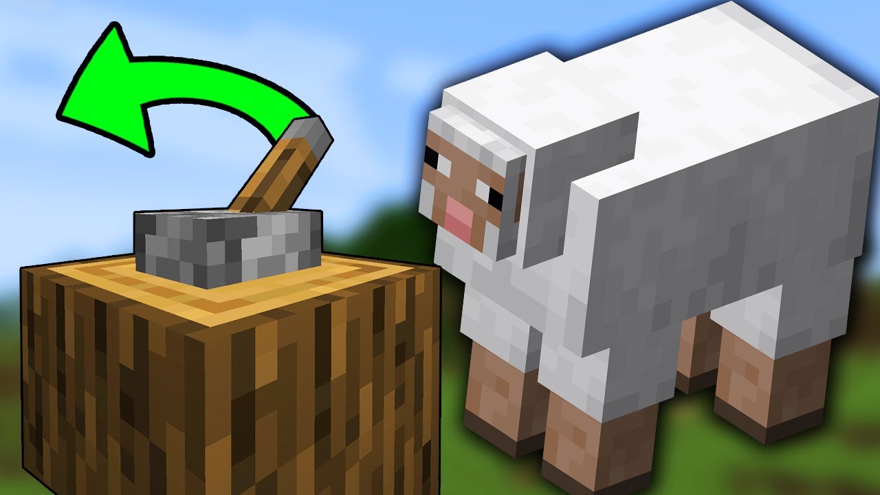 Pull Lever, Herd Sheep (in Minecraft) - YouTube