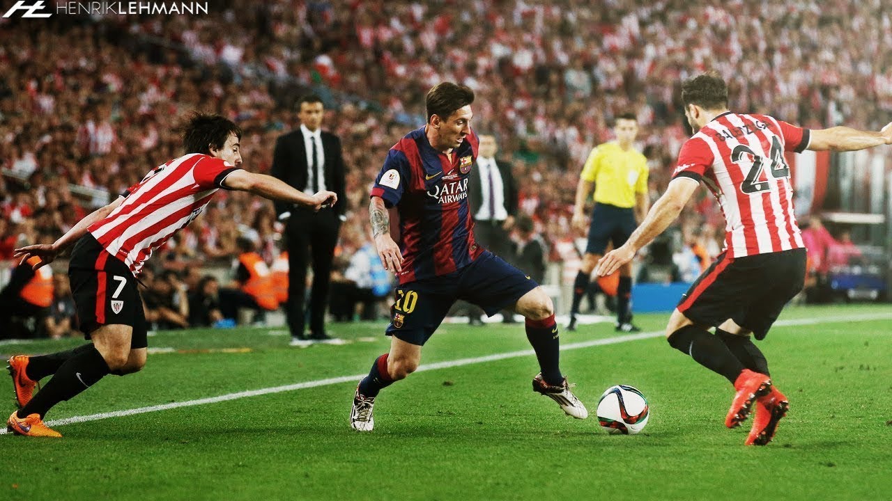 Lionel Messi with Incredible Goal vs Athletic Bilbao in CdR Final is ...