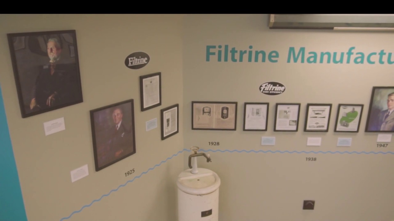 Filtrine Company History Wall - YouTube