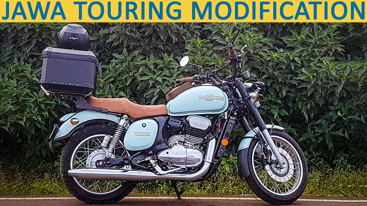 Jawa 42 Best Touring modifications setup for long rides | Vlog #2 ...