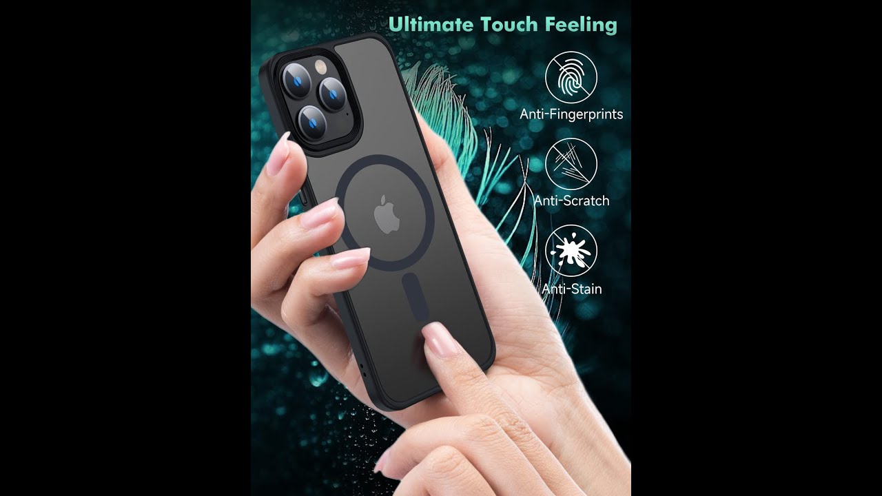 Magnetic Case for iPhone 14 Pro Max Case Aluminum Alloy Keys, Anti ...