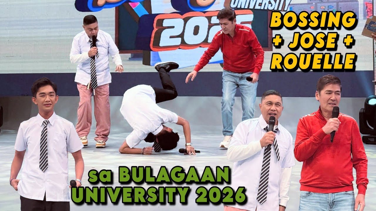 BOSSING VIC, JOSE MANALO + ROUELLE CARIÑO. Ang Group 3 sa pagbabalik ng ...
