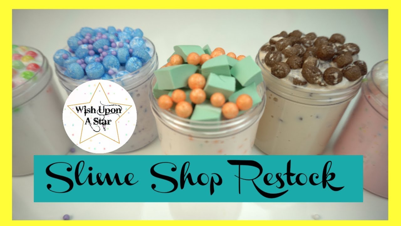 WiSH UPON A STAR ETSY SLIME SHOP RESTOCK🌟 JUNE 18TH!! NEW SUMMER THEMED ...