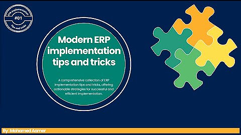 ERP implementation tips and tricks - YouTube