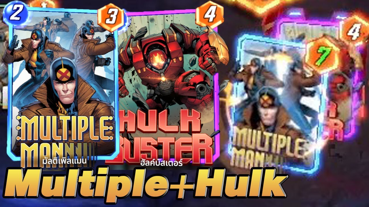 Combo Multiple+Hulk (MARVEL SNAP) - YouTube