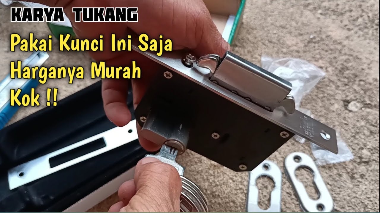 Review Kunci Pintu Sliding BELOCCA. lock Body Sliding Harga Murah Tapi ...