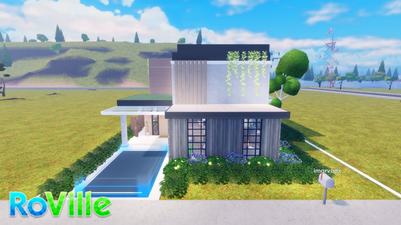 Modern Loft || Home Tour With House Code || Roblox RoVille - YouTube