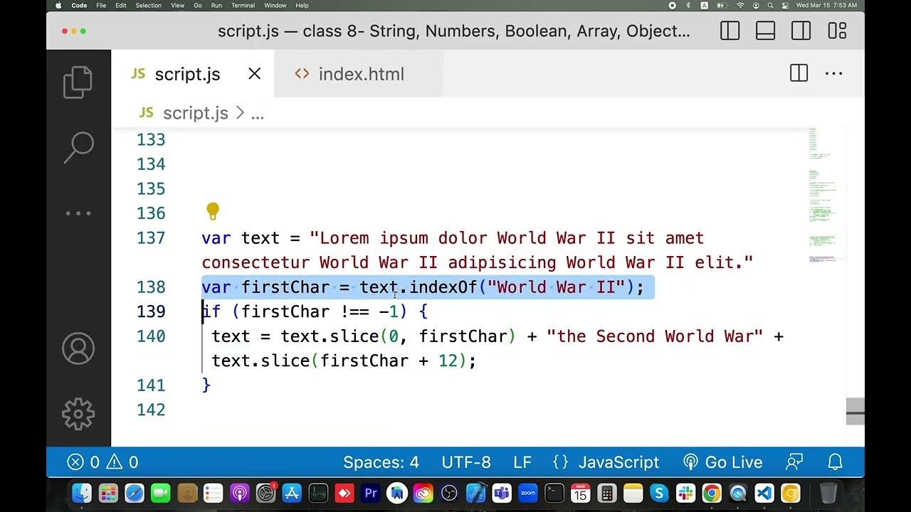 JS Methods JS classes (Batch 9 Section H) - YouTube