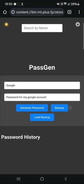 Simple Password Generator - YouTube