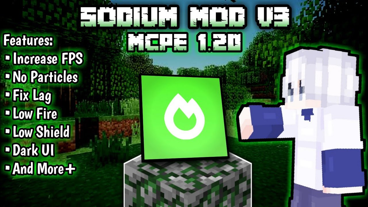 Boost Your Gaming Performance: Sodium Client for MCPE 1.20 - YouTube