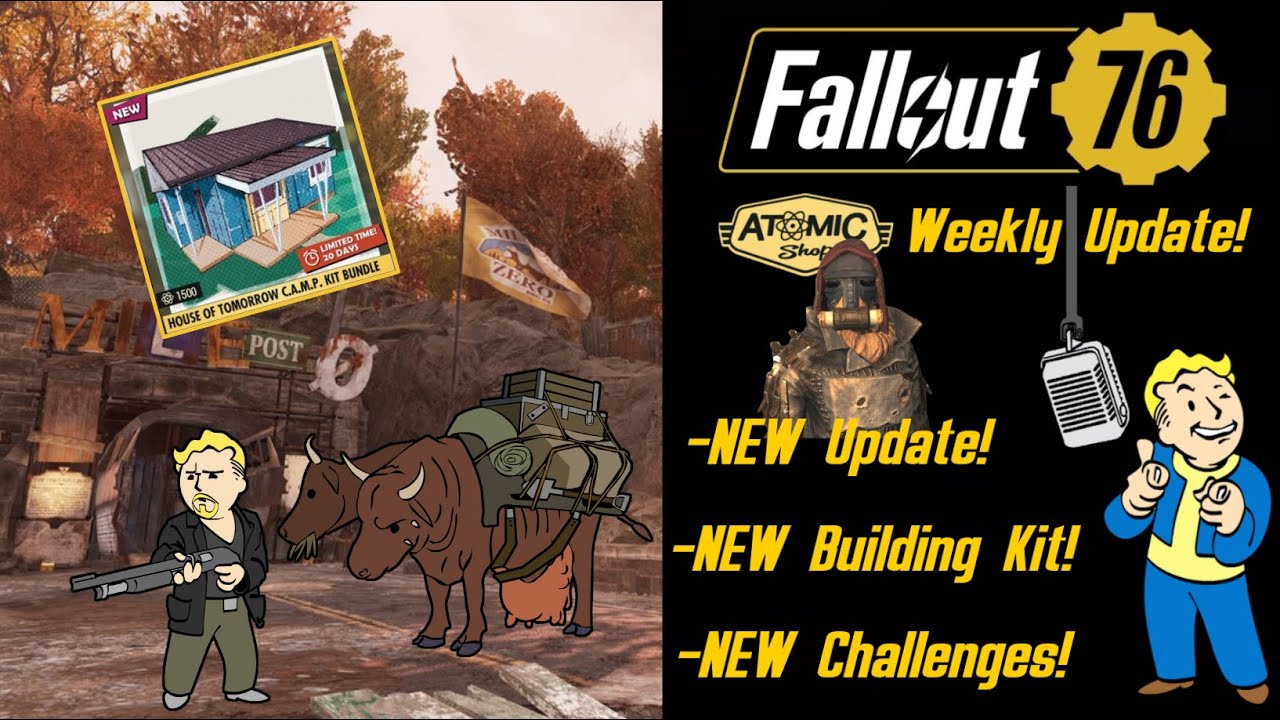 MODERN HOME KIT! - Fallout 76 Weekly Update! (Sept. 17 - Sept. 24, 2024 ...
